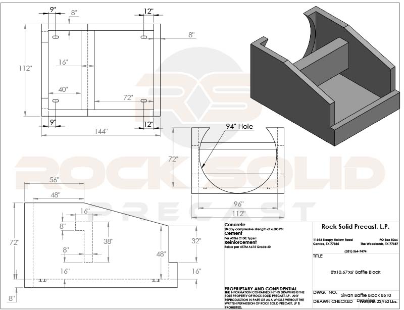 Rock Solid Precast L.P. - Quality Precast Products - Custom